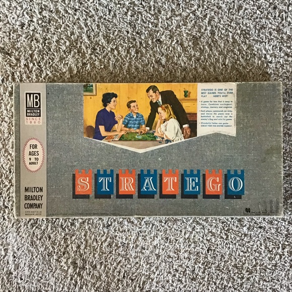 Milton Bradley | Toys | Final Sale Vintage 961 Stratego Milton Bradley Board Game | Poshmark